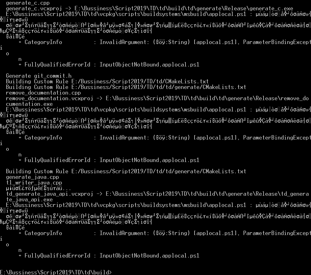 TDlib build Problem in win\c#\.net core · Issue #631 · tdlib/td · GitHub