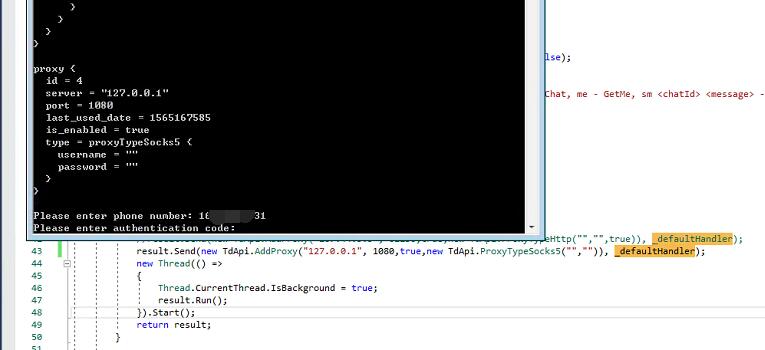 Problem on TDLib C# example · Issue #645 · tdlib/td · GitHub