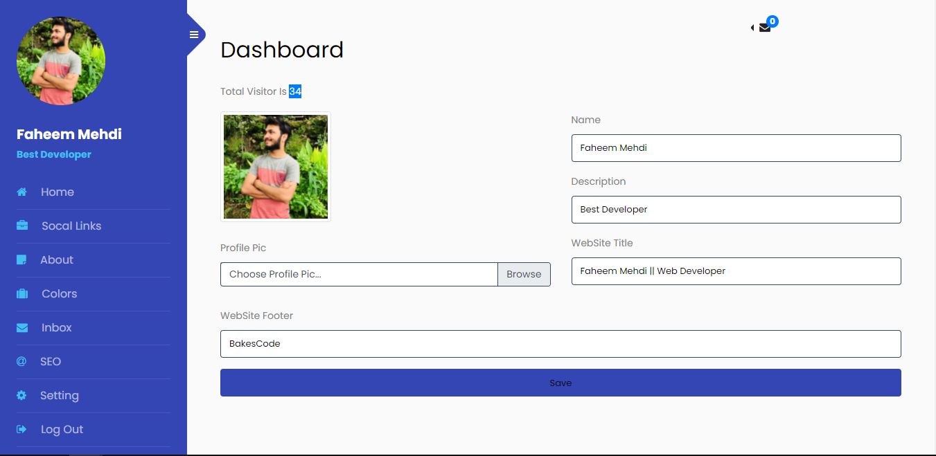 GitHub - faheemmehdi/Portfolio: portfolio in php html css js