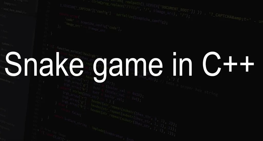 GitHub - faheemmehdi/Snake-Game-in-Cpp