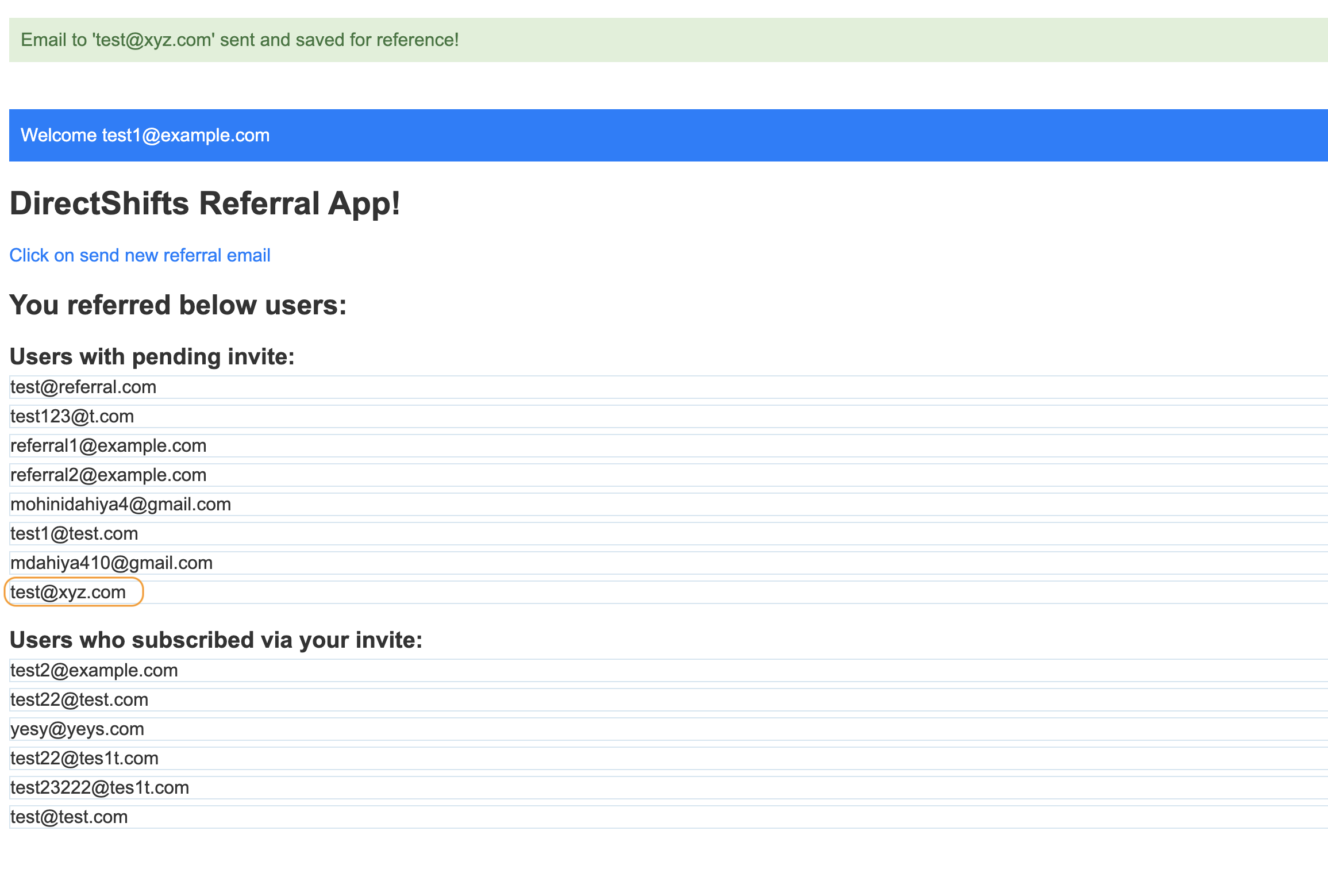 GitHub - mohinid/referral-app: DirectShifts Assessment