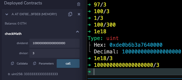 Chisel - No return on uneven division · Issue #4207 · foundry-rs/foundry · GitHub