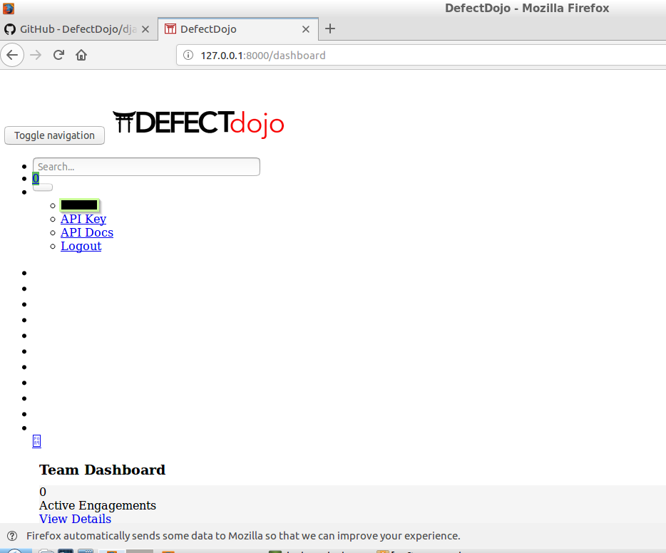 Problems With The Ui · Issue 453 · Defectdojo Django Defectdojo · Github