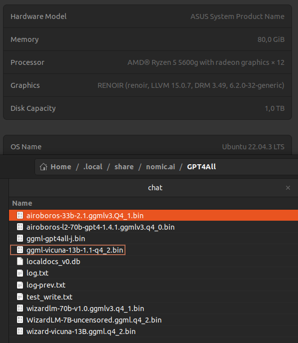 chat: Could not load model due to invalid model file (v2.4.15) · Issue #1418 · nomic-ai/gpt4all ...