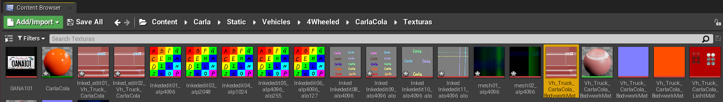 Problems of customizing cars' materials · Issue #4976 · carla-simulator ...