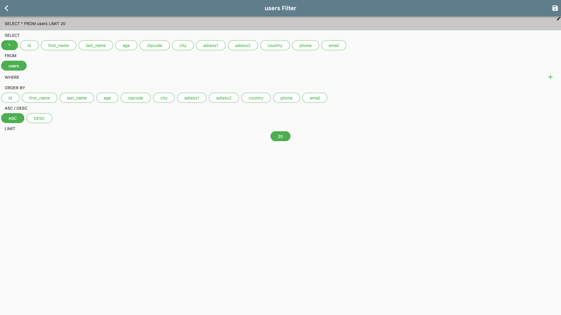 filter button does not work in example · Issue #38 · vanlooverenkoen/db_viewer · GitHub