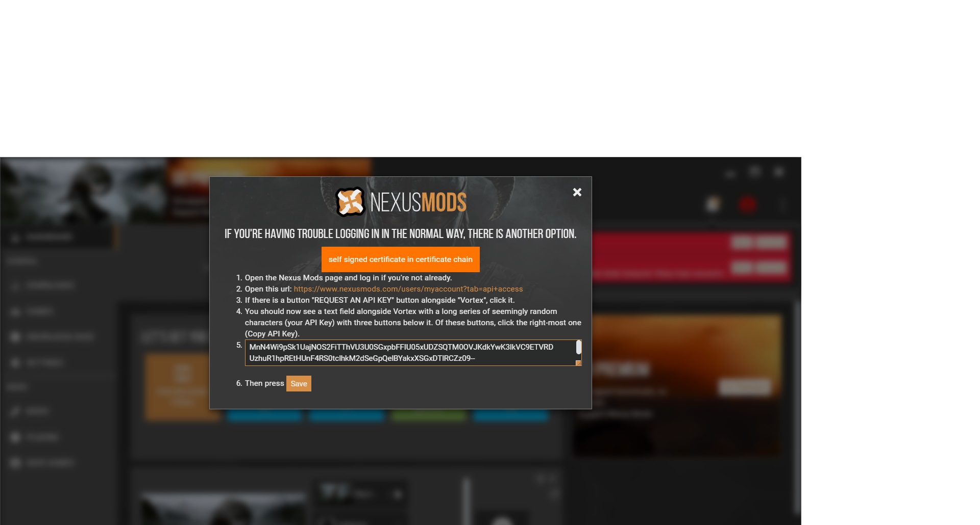 Vortex will not log in · Issue #5888 · Nexus-Mods/Vortex · GitHub