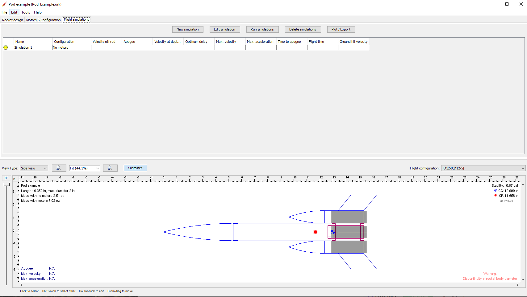 Booster simulation causes exception · Issue #1212 · openrocket/openrocket · GitHub