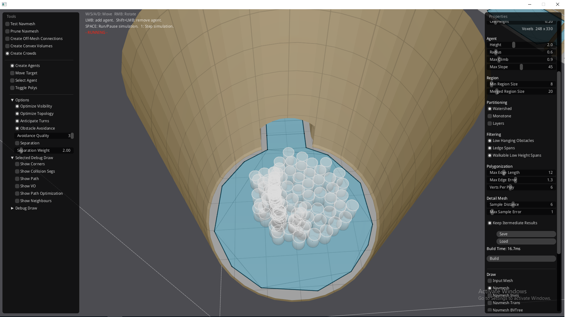 RecastDemo: agents overlapping · Issue #305 · recastnavigation/recastnavigation · GitHub