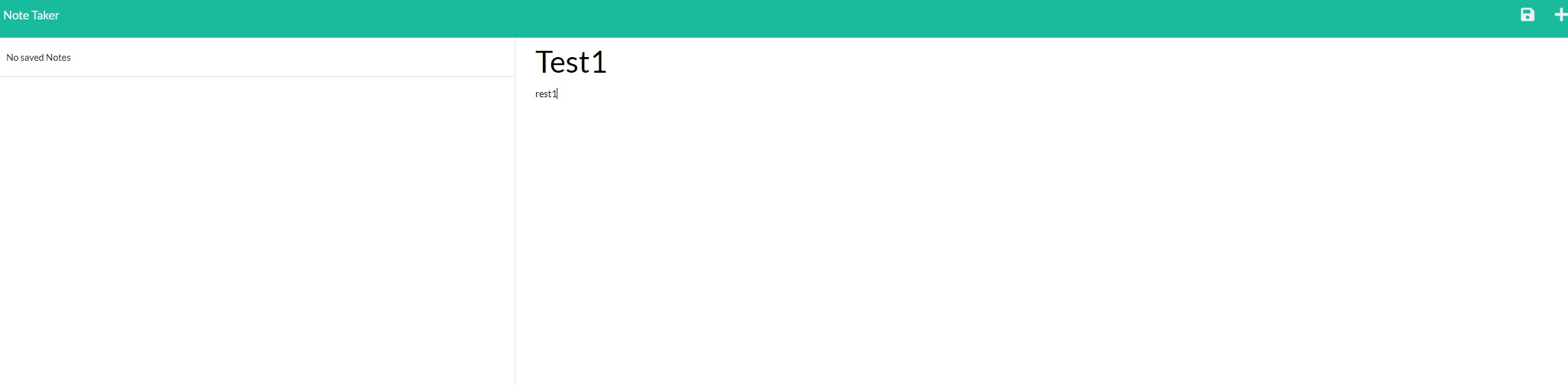 Github Mazamim Note Taker