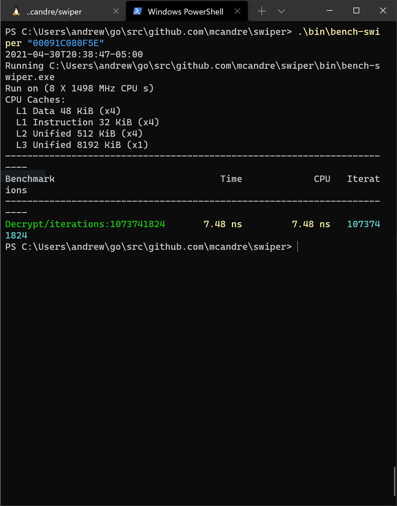 [BUG] Strange L1 metrics on Microsoft hardware · Issue #1133 · google/benchmark · GitHub