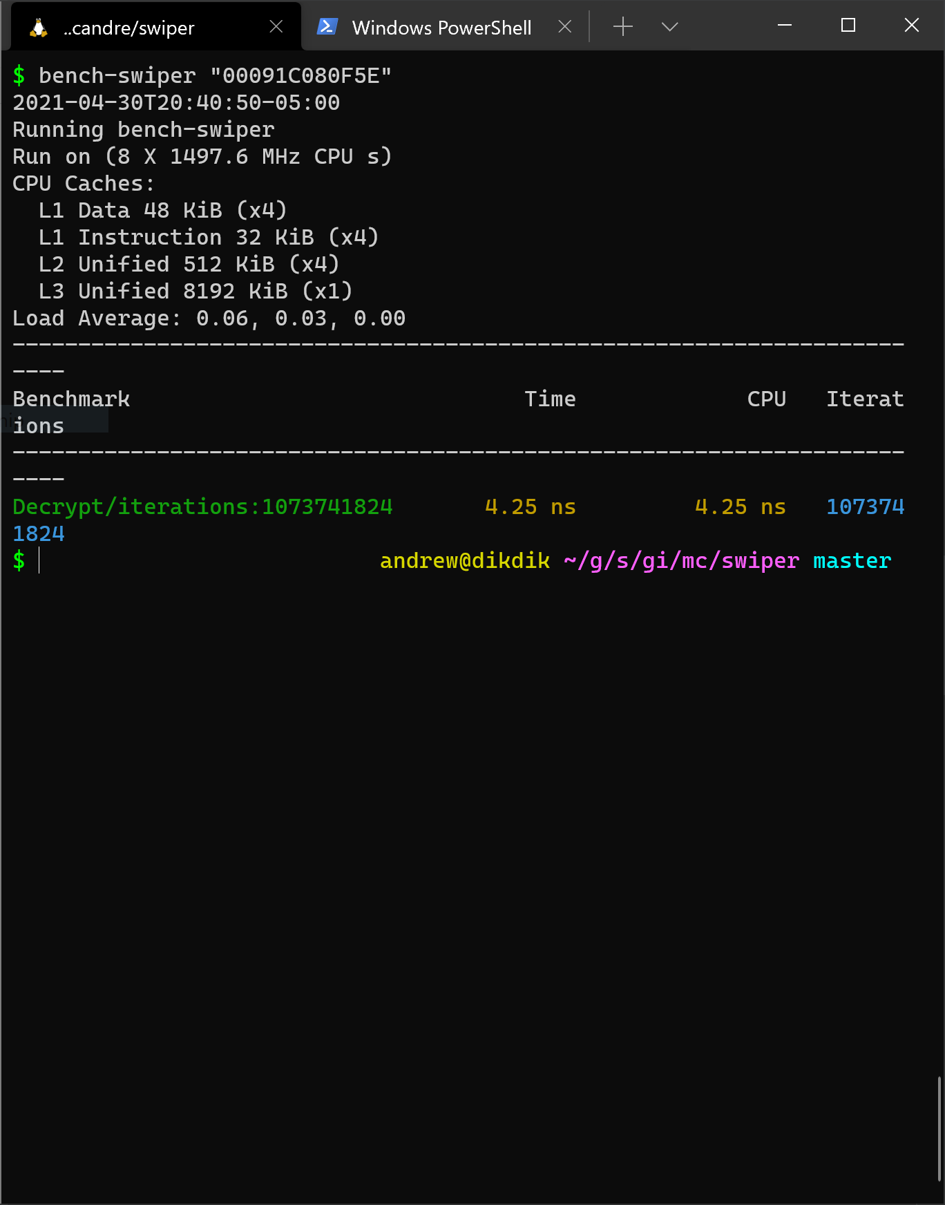 [BUG] Strange L1 metrics on Microsoft hardware · Issue #1133 · google/benchmark · GitHub