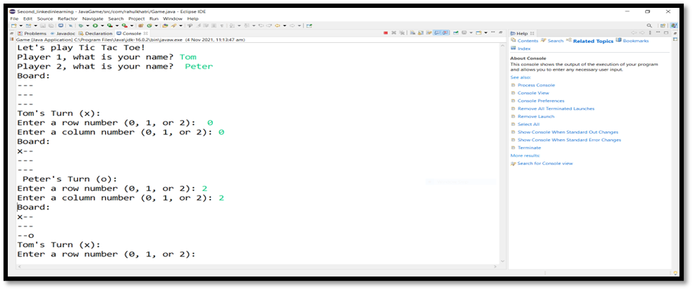 GitHub - rahulk93/Crosses-and-Noughts-in-Java: This repository is about ...