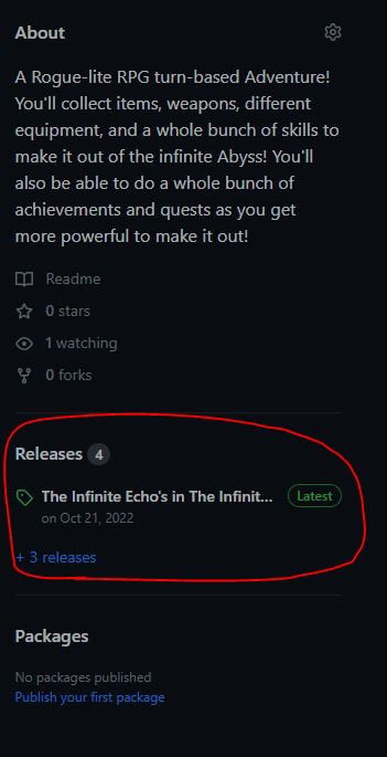GitHub - CleverFox64/The-Infinite-Echos-in-The-Infinite-Abyss: A Rogue-lite RPG turn-based ...