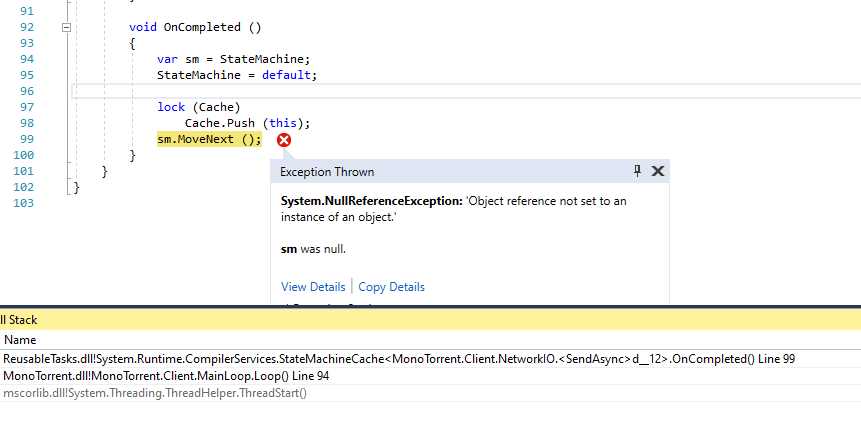 Reusabletasks error · Issue #182 · alanmcgovern/monotorrent · GitHub