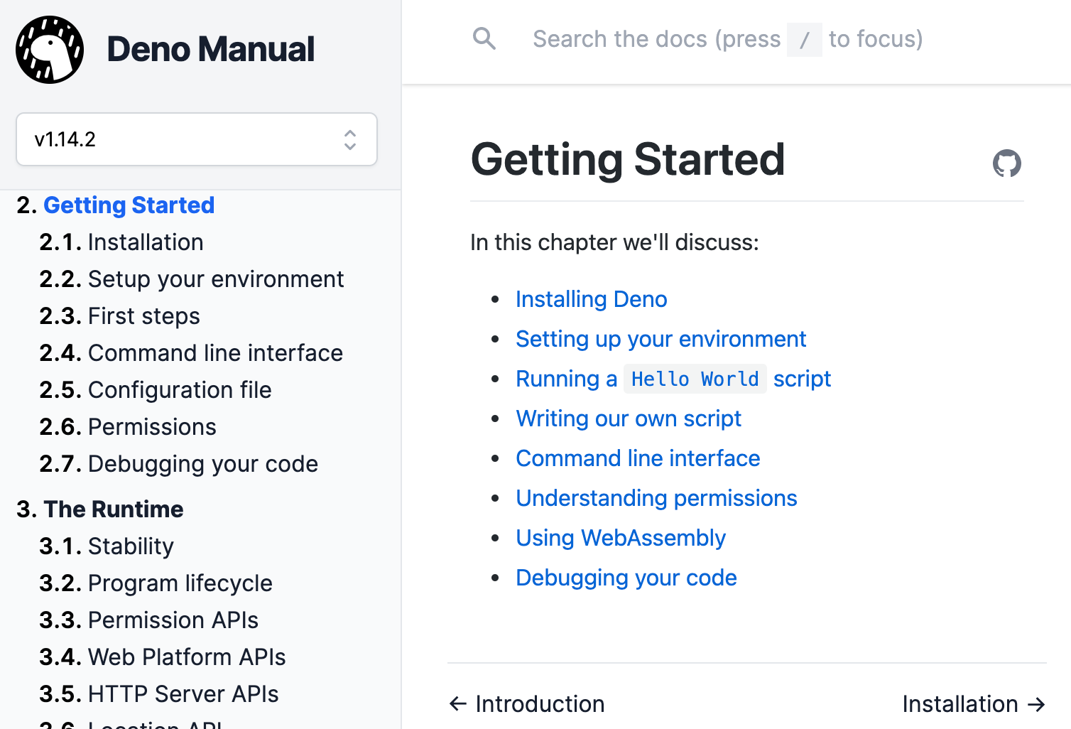 Page not found: "Using WebAssembly" · Issue #99 · denoland/manual · GitHub