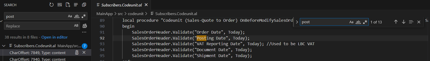 Search in files only returns offset · Issue #185543 · microsoft/vscode · GitHub