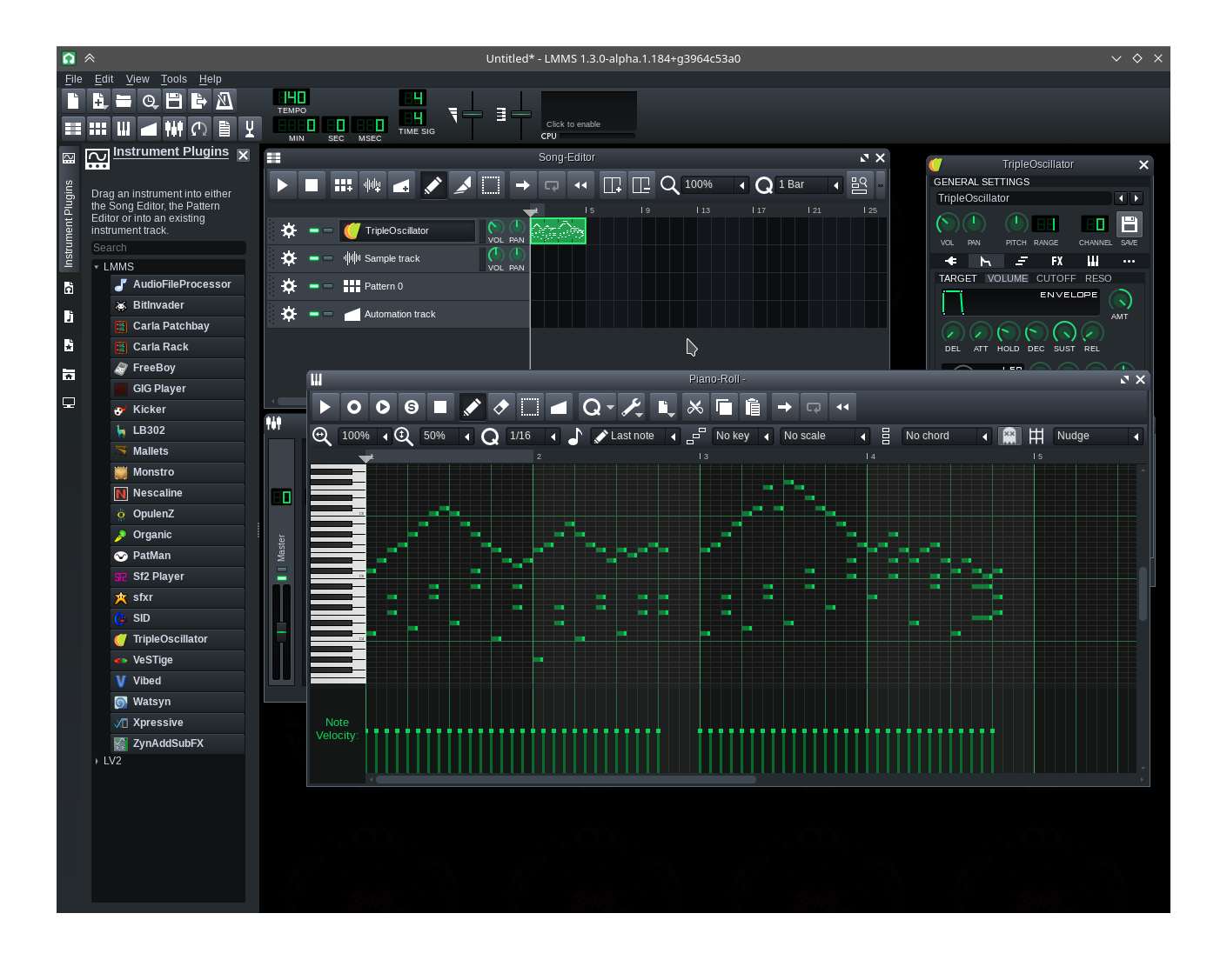Spacebar quantises current closed piano clip · Issue #6657 · LMMS/lmms · GitHub