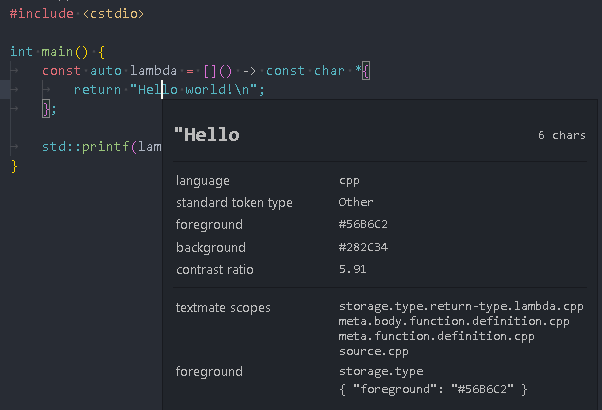 Wrong Colorization Because Of Lambda Return Type With Default Intelli Sense Engine · Issue