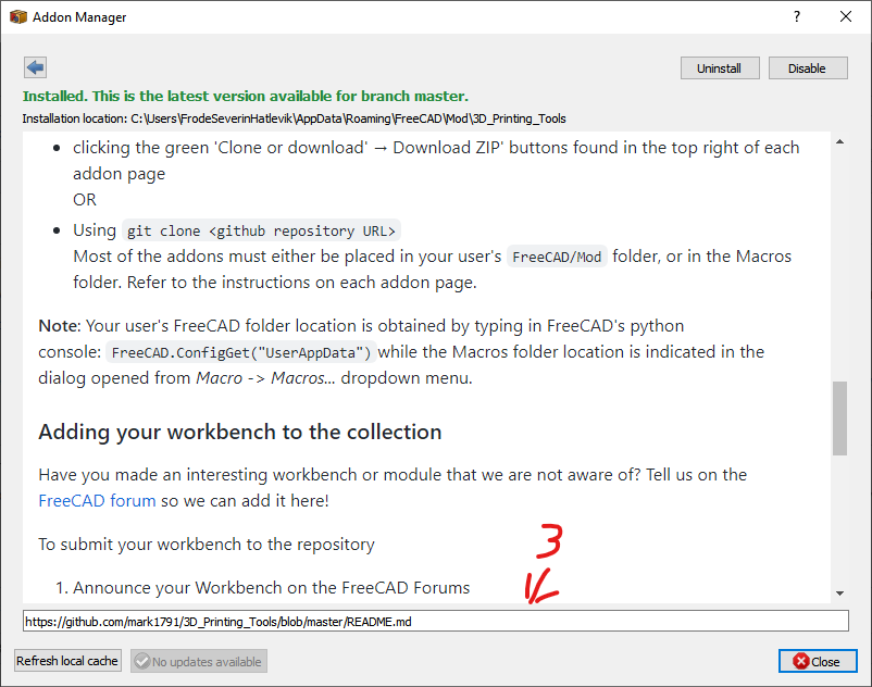 Issue Addon Manager Does Not Handle Links In The Webtools Addon Description Page Properly
