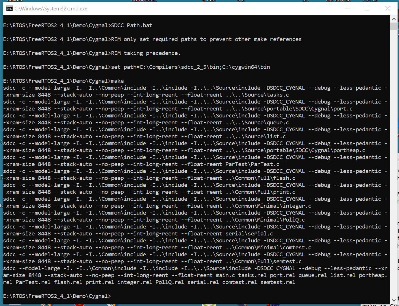 GitHub - myupctoys/FreeRTOS_8051_Port: FreeRTOS 2.4.1 8051 port verified with SDCC 2.5.0 Both Zipped
