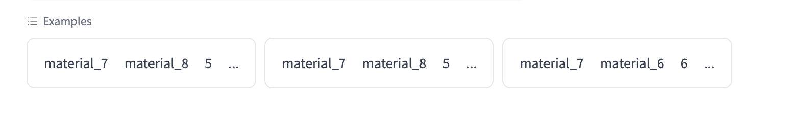 Fix How `dataframe` Examples Look · Issue 2092 · Gradio Appgradio · Github
