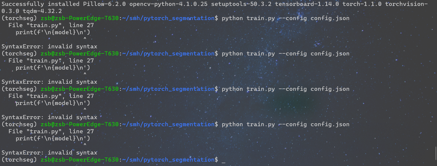 Config Error? · Issue 93 · Yassouali Pytorch Segmentation · Github