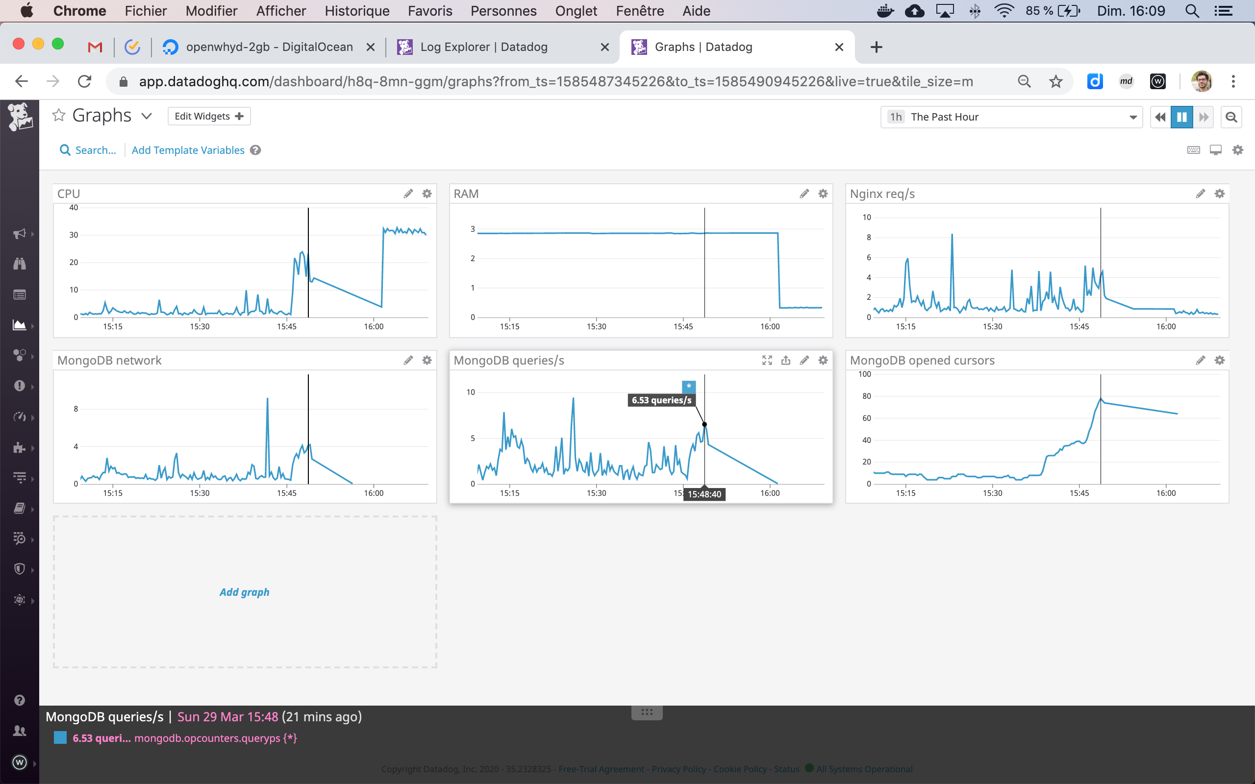 Mongodb cluster server crashes with "out of memory" error when continuously write large amounts ...