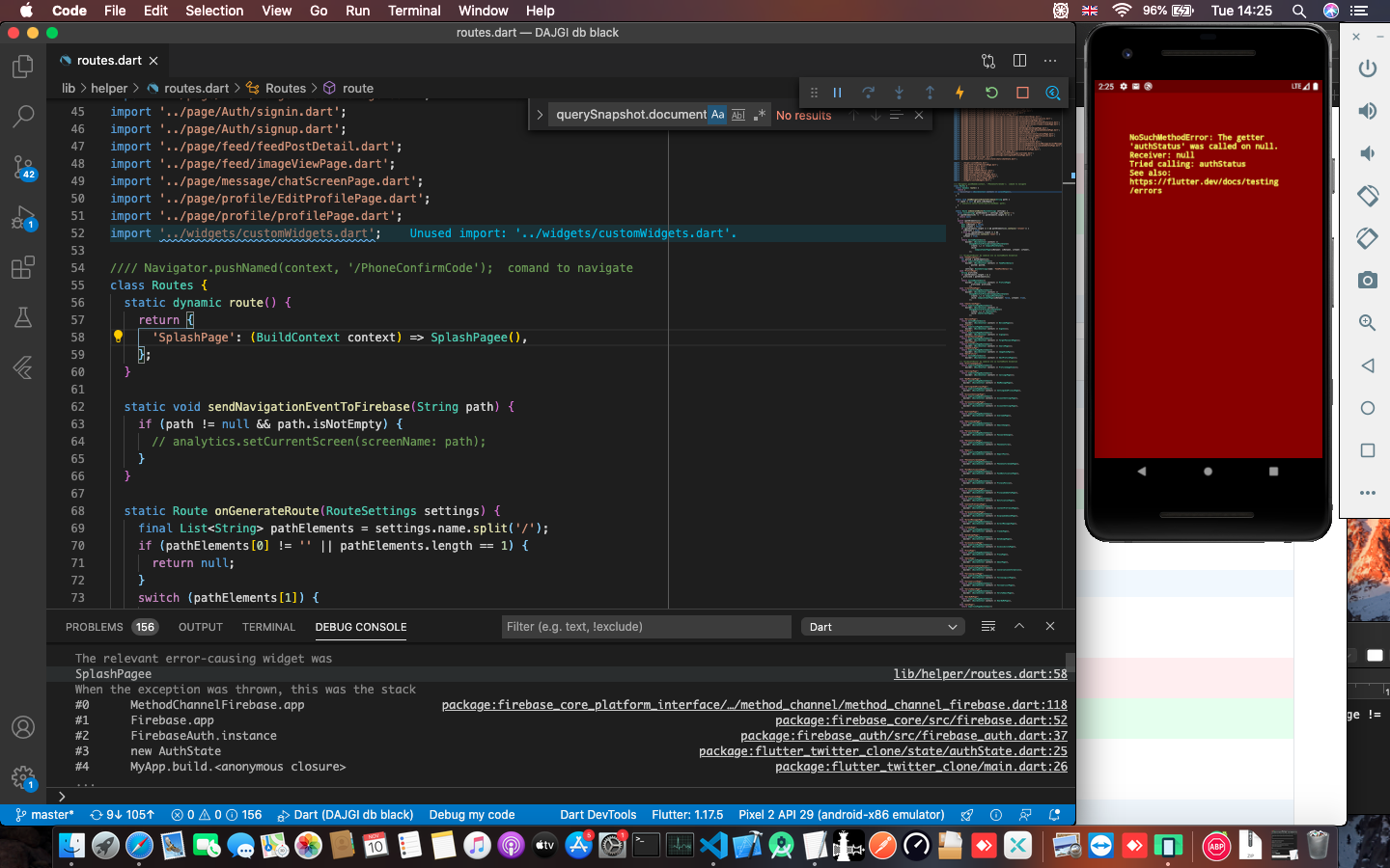 Splash Screen error after last update · Issue #110 · TheAlphamerc/flutter_twitter_clone · GitHub