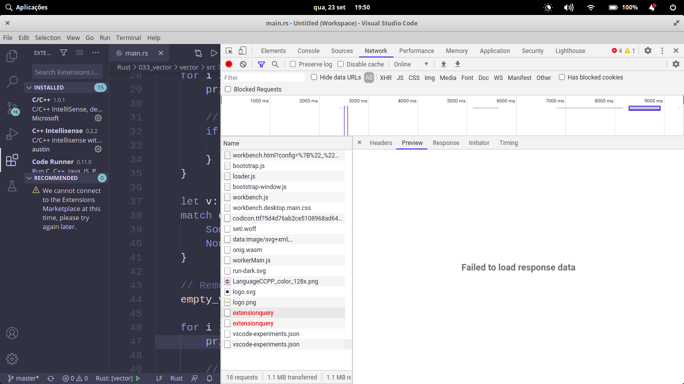 Cannot connect to the Extensions Marketplace · Issue #106369 ...
