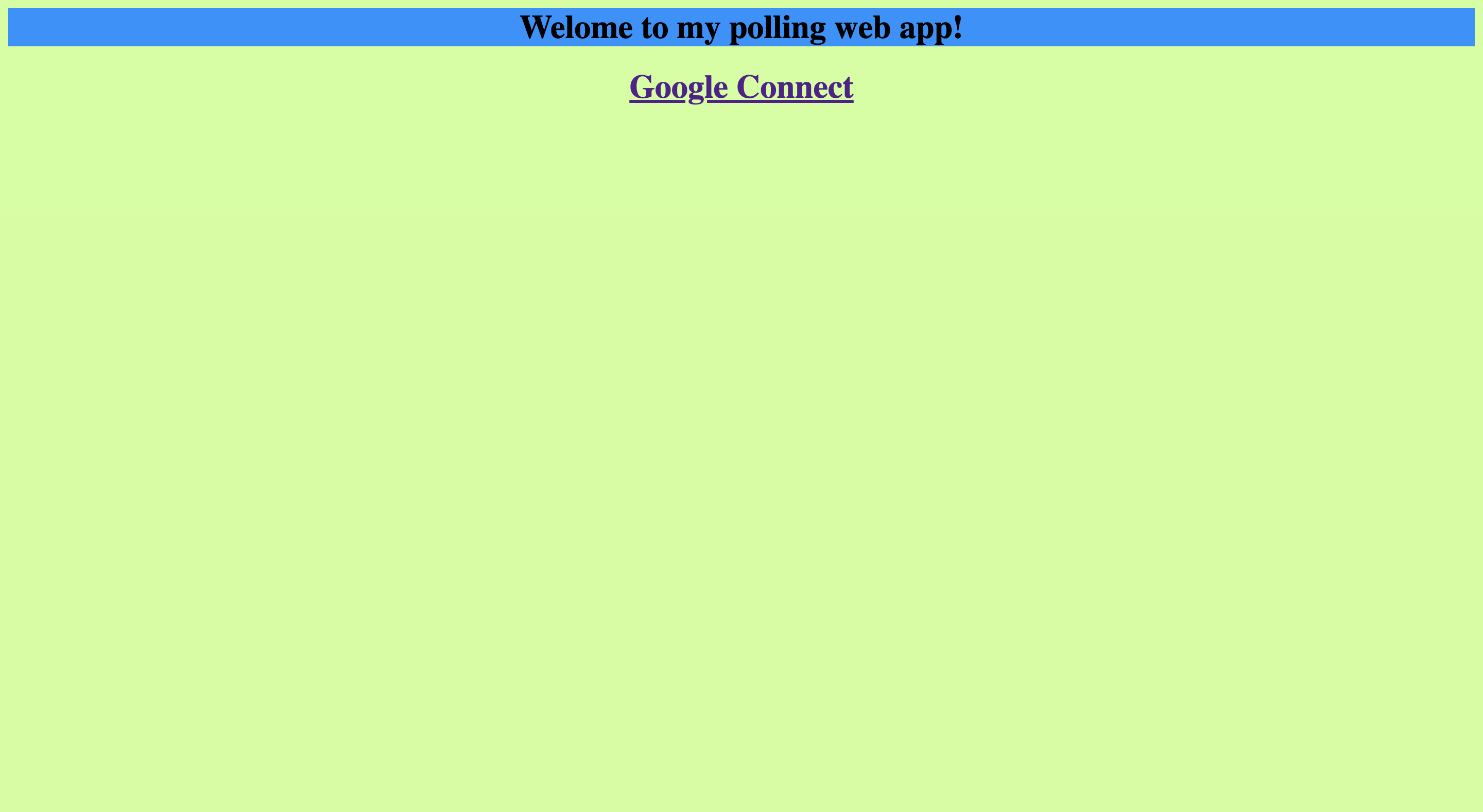 GitHub - navneet555k/PollingWebApp: This is an app based on django ...