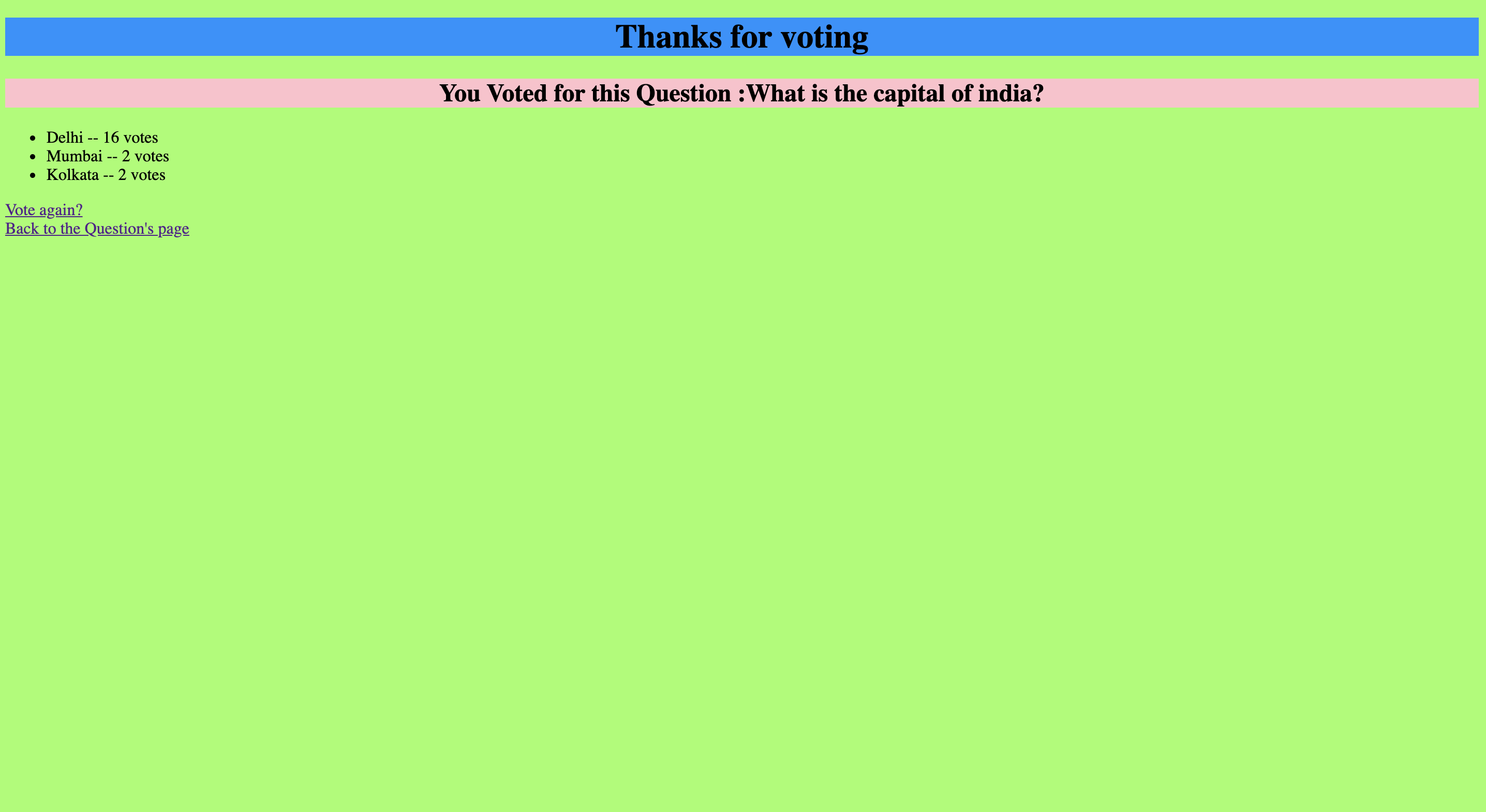 GitHub - navneet555k/PollingWebApp: This is an app based on django ...