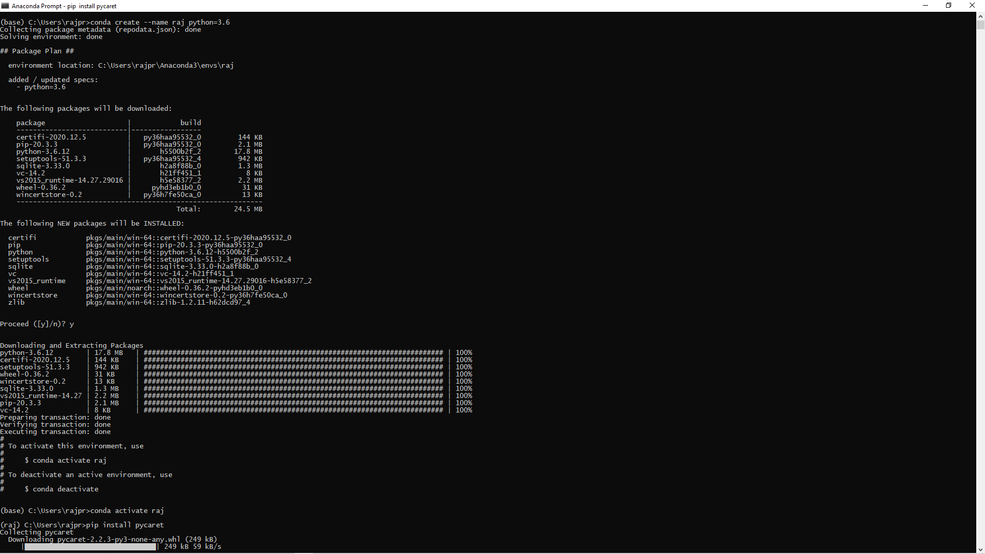 Error Command Errored Out With Exit Status 1 · Issue 964 · Pycaretpycaret · Github 3487