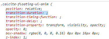 Empty transition-duration results in no popover events available · Issue #6582 · Esri/calcite ...