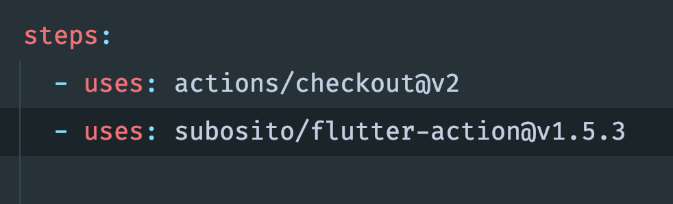Unable to find release for 2.5 · Issue #115 · subosito/flutter-action · GitHub