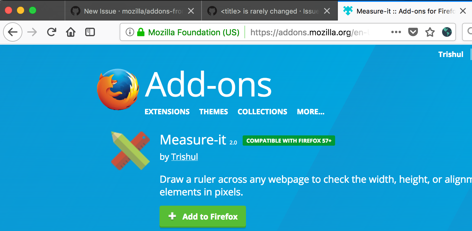 Corresponding for addons · Issue #10943 · mozilla/addons · GitHub