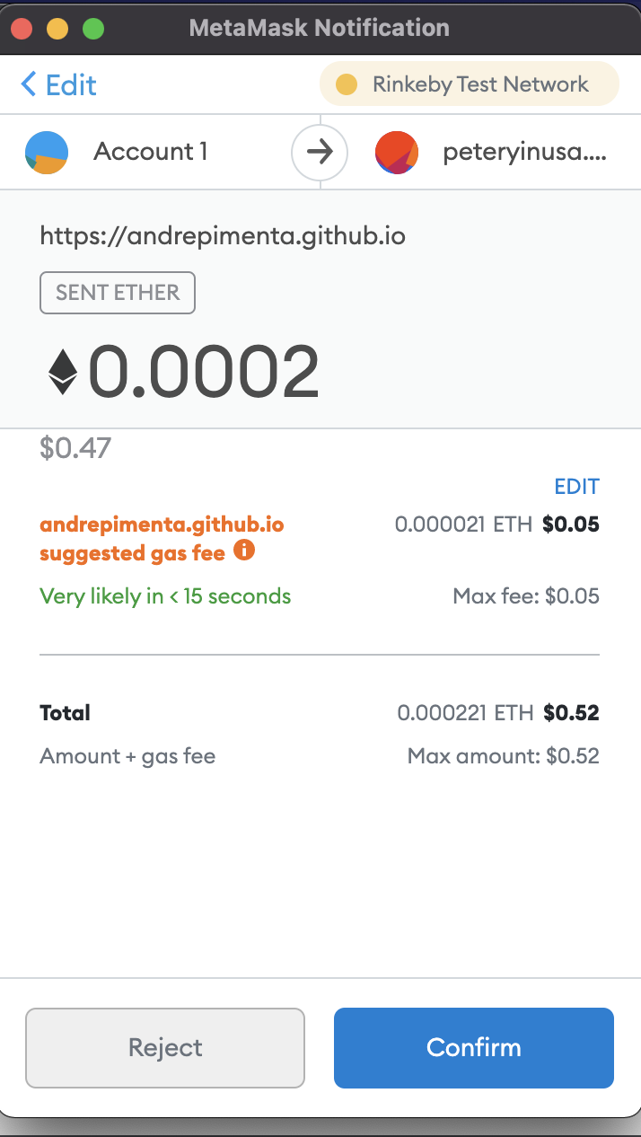 EIP-1559 - Remove suggested gas fee label after the transaction has been updated · Issue #11692 ...