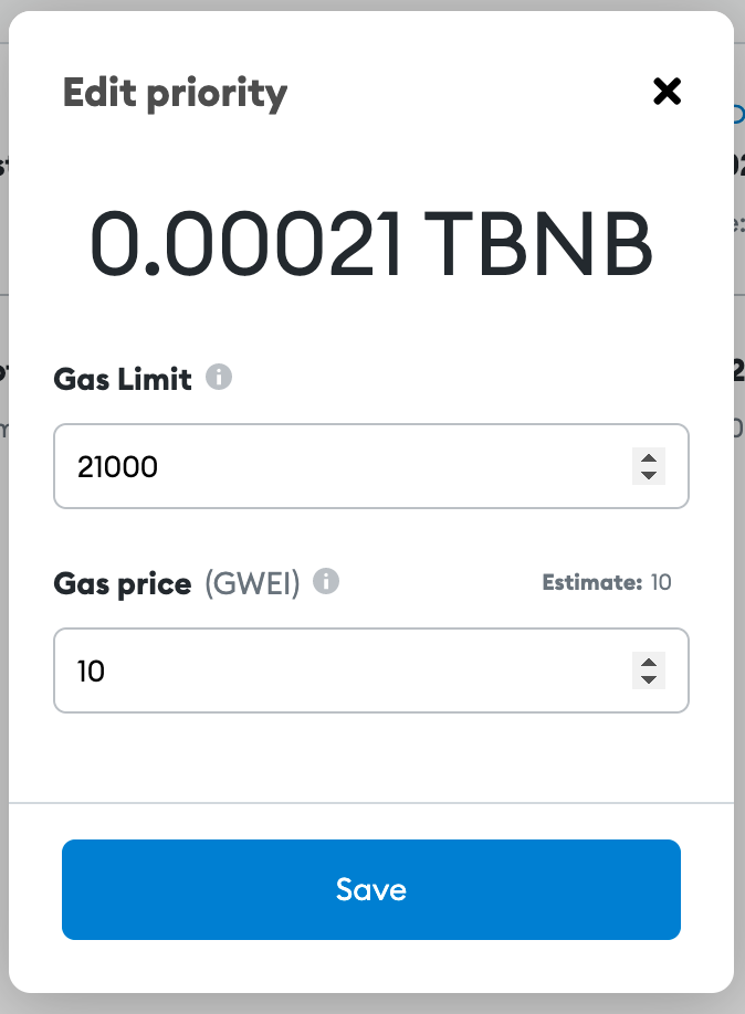 EIP-1559 - Remove Estimate label from Edit Priority screen on custom networks · Issue #11737 ...