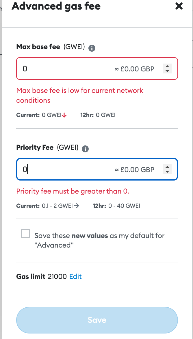 [Bug]: Cannot enter decimal in the edit priority / advanced gas fee inputs · Issue #16084 ...