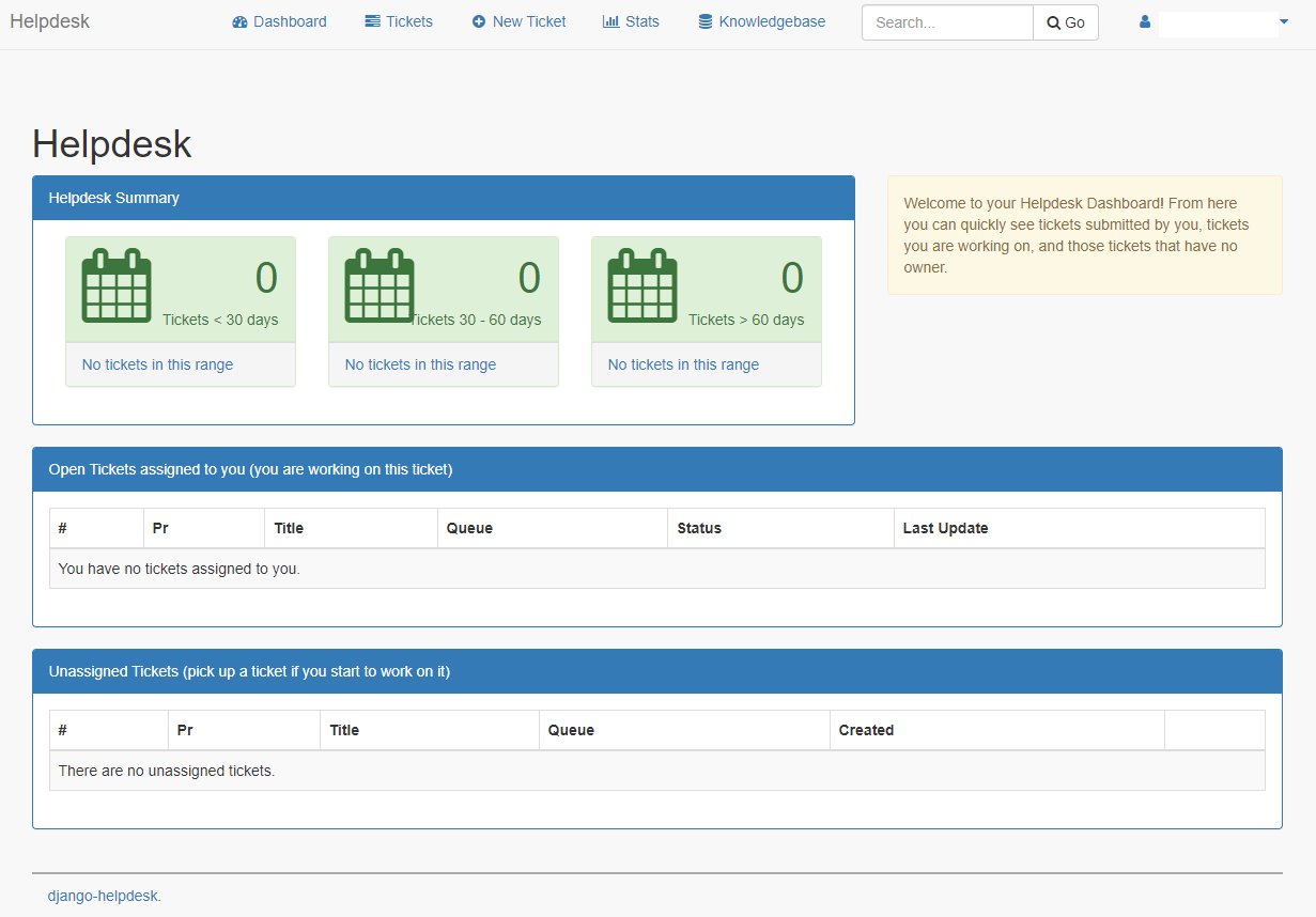 Problems Integrating Helpdesk Html With Project · Issue 960 · Django Helpdeskdjango Helpdesk