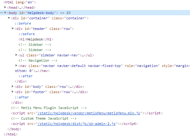 Problems Integrating Helpdesk Html With Project · Issue 960 · Django Helpdeskdjango Helpdesk