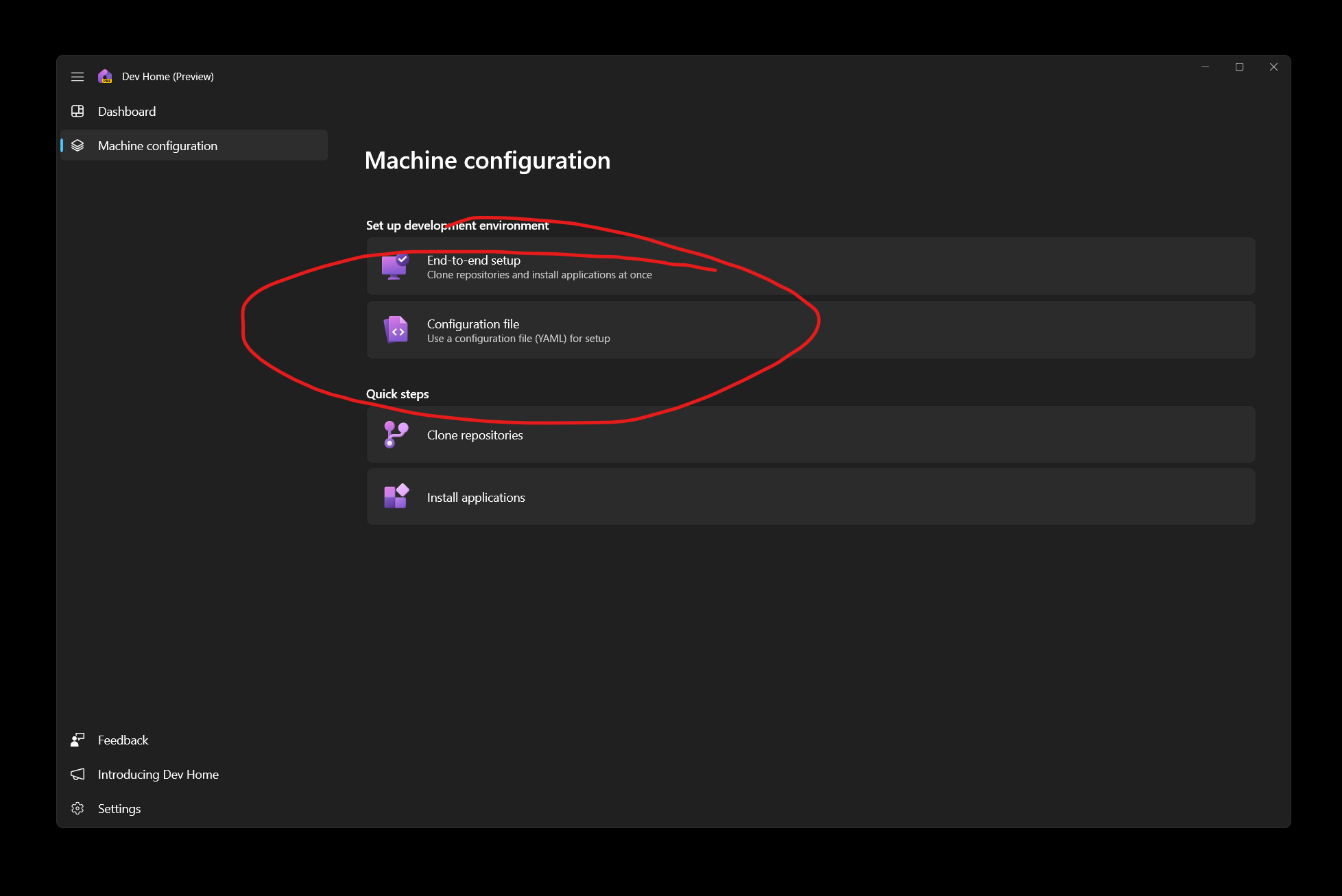 Option To Configure From A File With No Way To Export Current Configuration · Issue 721 2405