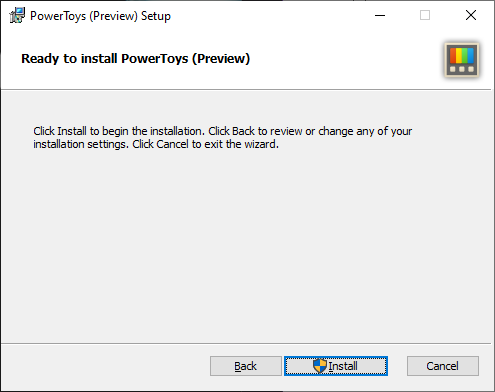Install without Admin Rights? · Issue #411 · microsoft/PowerToys · GitHub