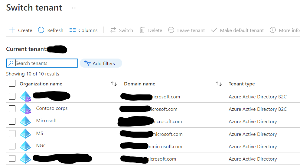 No 'Delete Directory' only 'Manage Tenants' · Issue #78502 · MicrosoftDocs/azure-docs · GitHub
