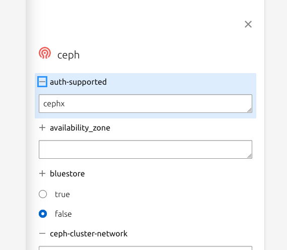 Config panel descriptions do not expand on mobile · Issue #925 · canonical/juju-dashboard · GitHub