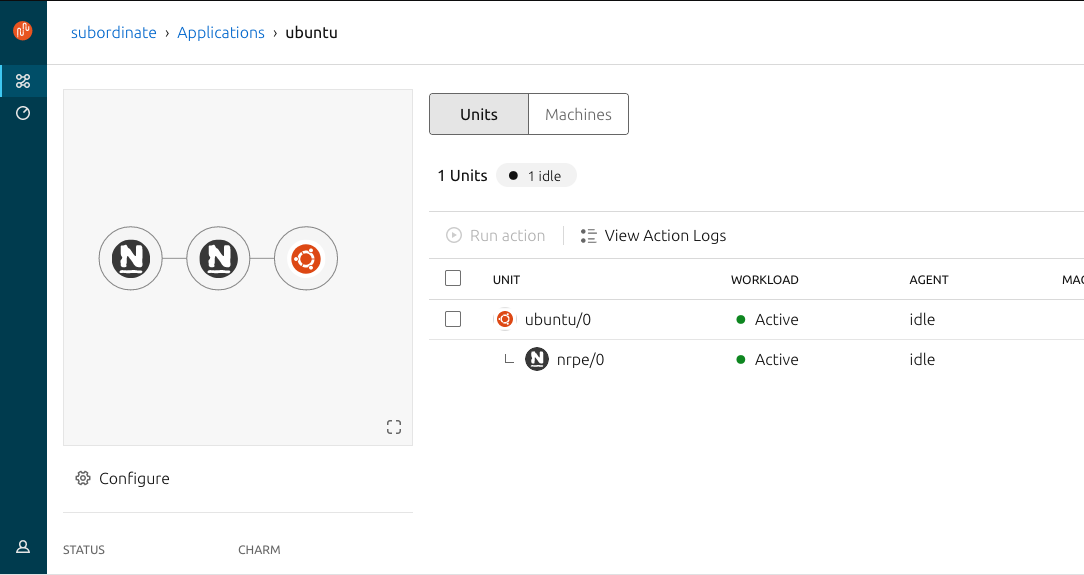 Unable to navigate to a subordinate in the parents unit list · Issue #1006 · canonical/juju ...