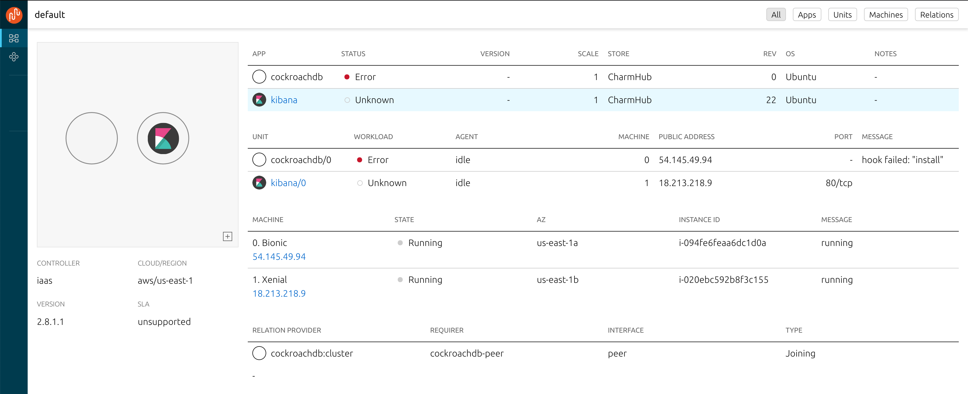 Use default icon for local charms · Issue #527 · canonical/juju-dashboard · GitHub
