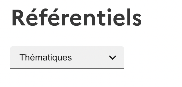 T Référentiel vue thématique : Mettre les actions ECi dans les bonnes ...