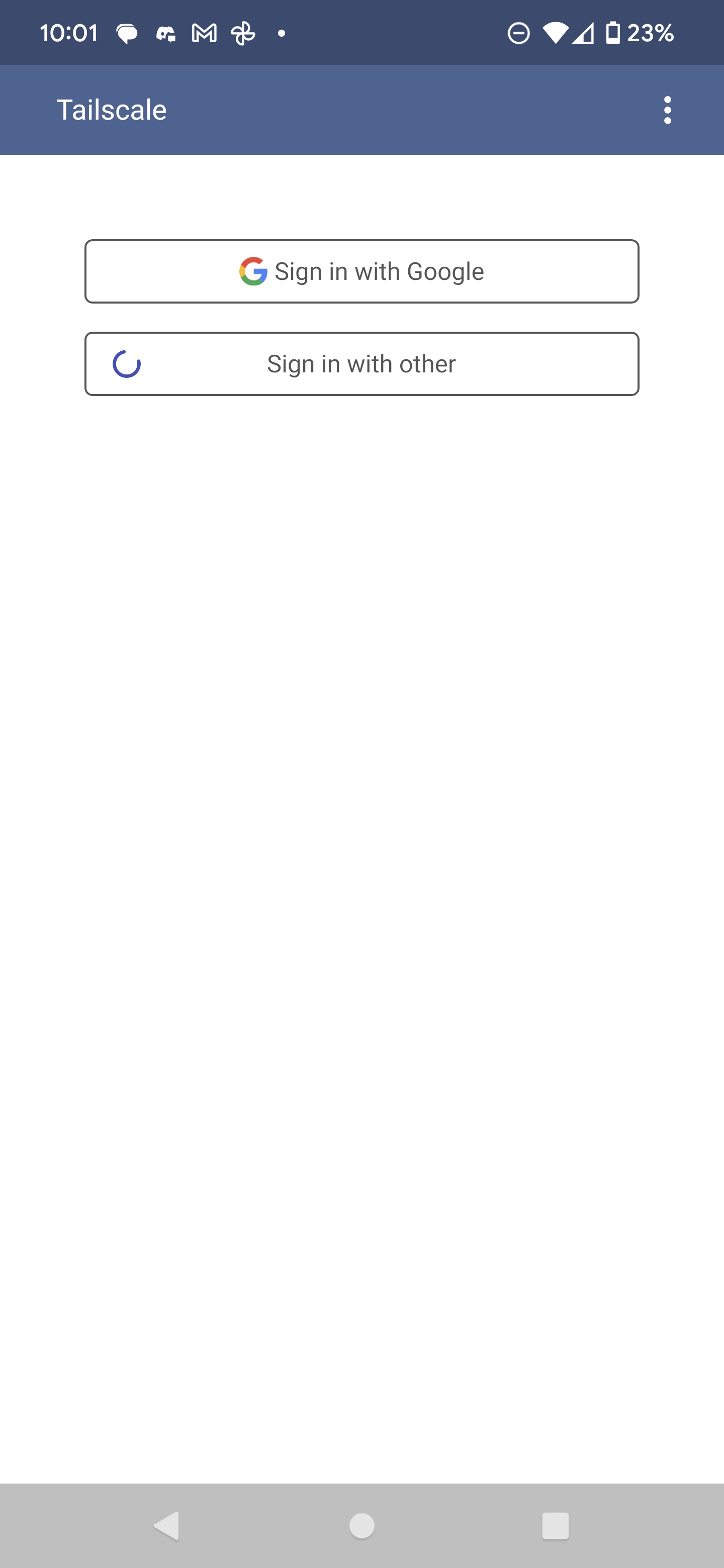 Android: Authentication window never shows up · Issue #7582 · tailscale/tailscale · GitHub