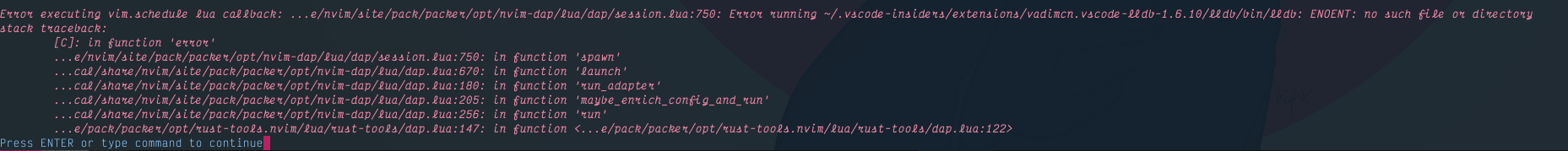 lldb-vscode: no such file or directory · Issue #141 · simrat39/rust-tools.nvim · GitHub